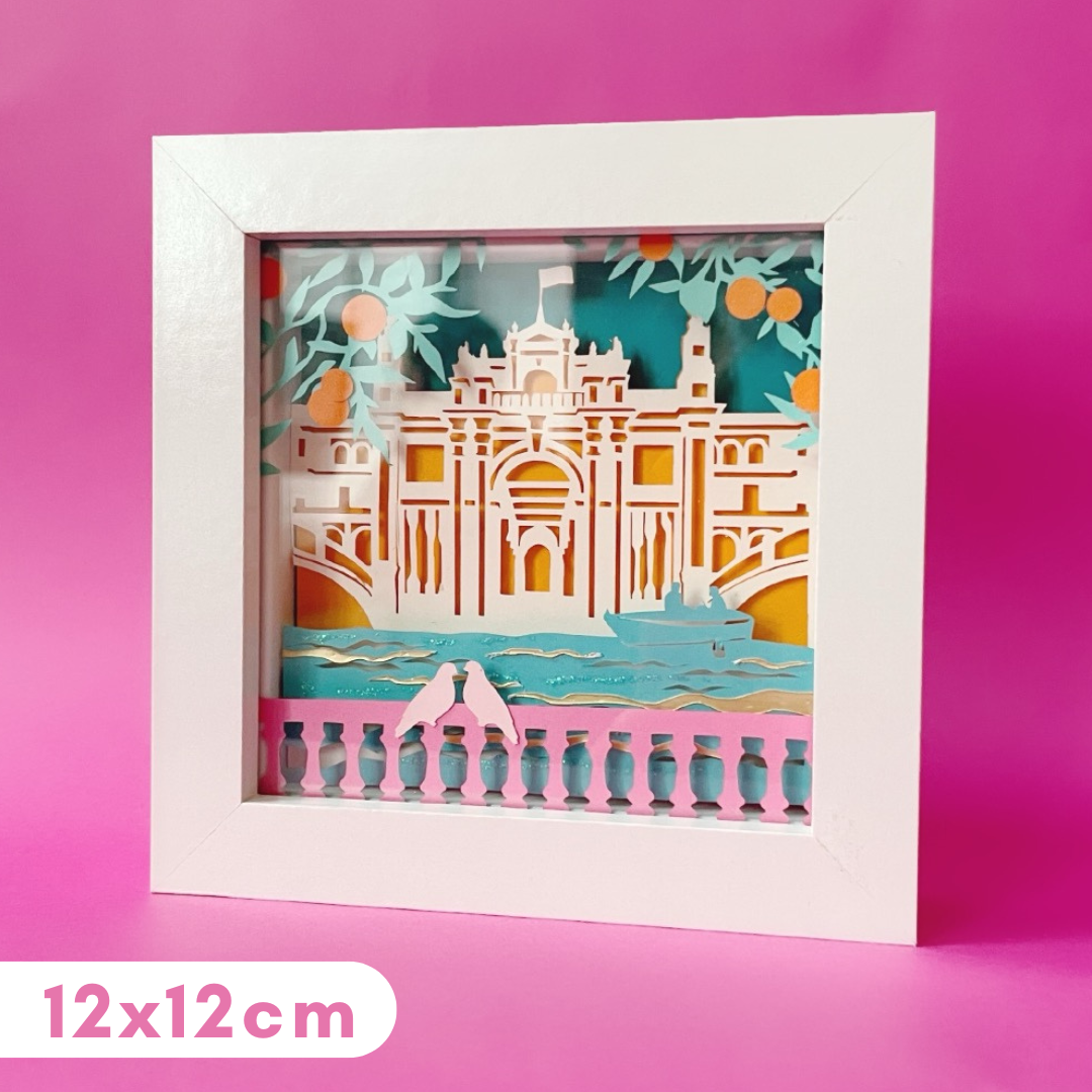 Seville Mini Frame – Papercut Parade