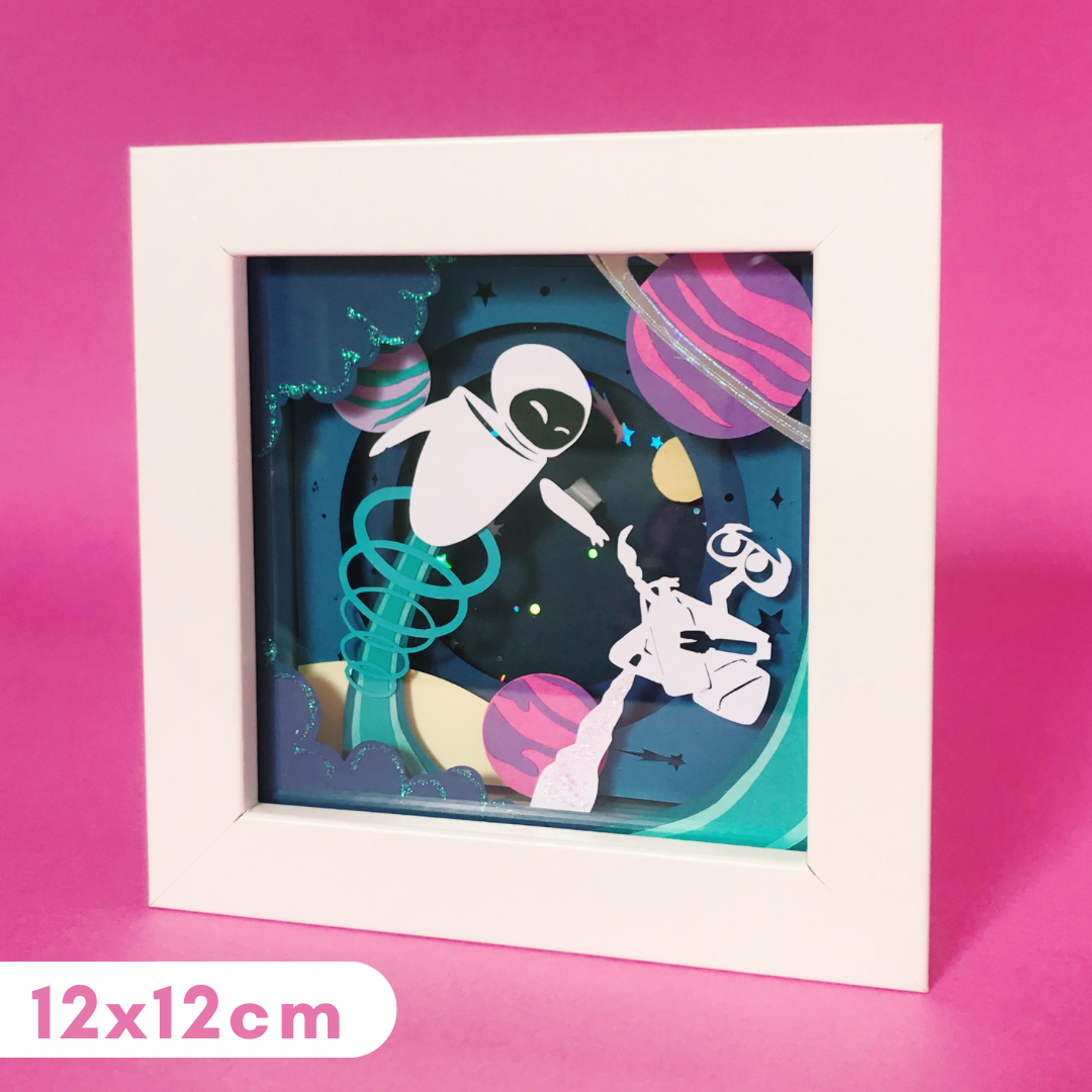 Define Dancing Wall E Mini Frame Papercut Parade